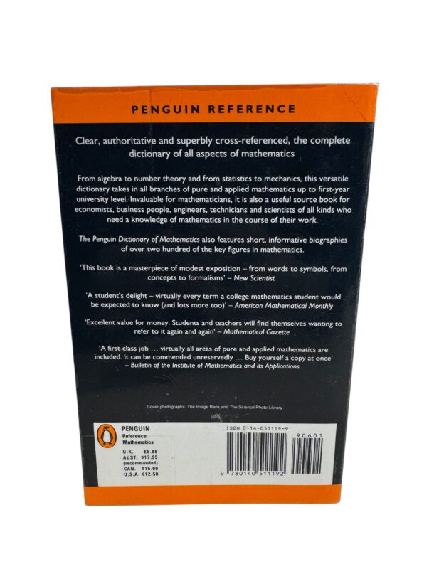 "Dictionary Of Mathematics" John Daintith - Uuskasutus